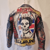 Punk Rock Vintage Bad-Ass Leather Jackets Hand Painted – Rebel-Star